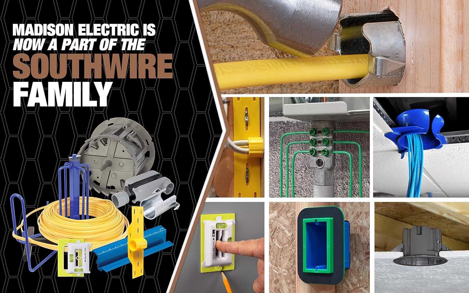 MH8110 Wire Smart Cable Dispenser, Floor or Stud Mounted - Emmett Tools